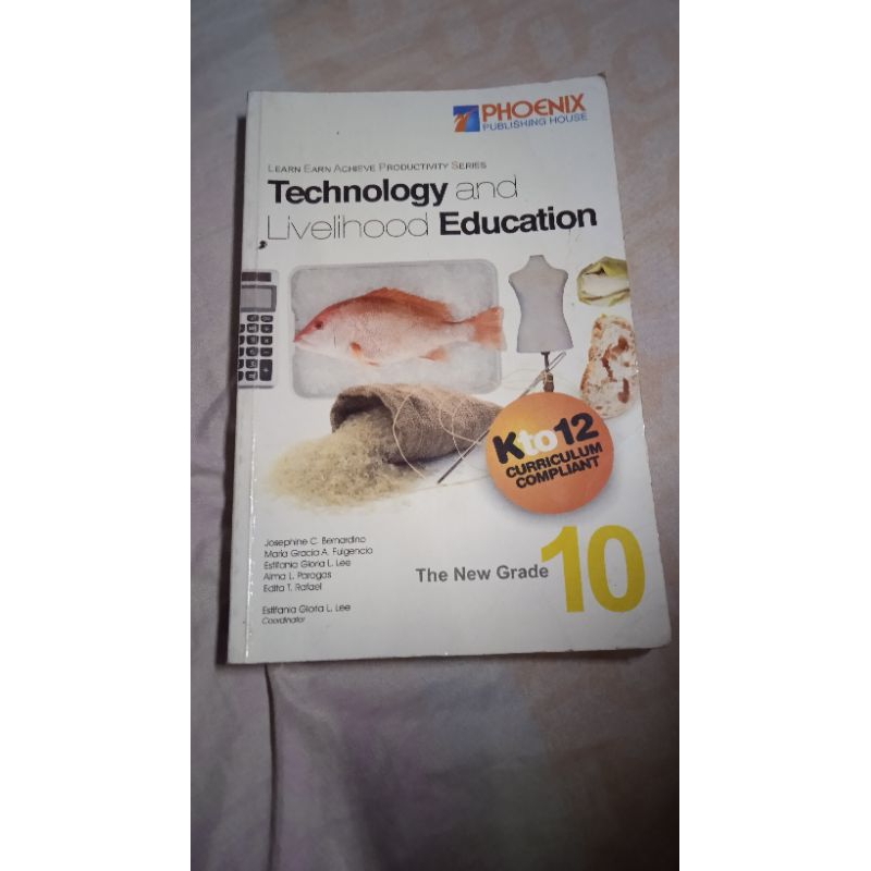TECHNOLOGY AND LIVELIHOOD EDUCATION GRADE (10 SLIGHTLY USE | Shopee Philippines