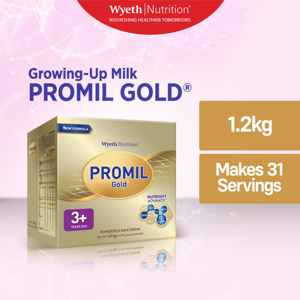 Wyeth Nutrition PROMIL GOLD 1.2kg | Shopee Philippines