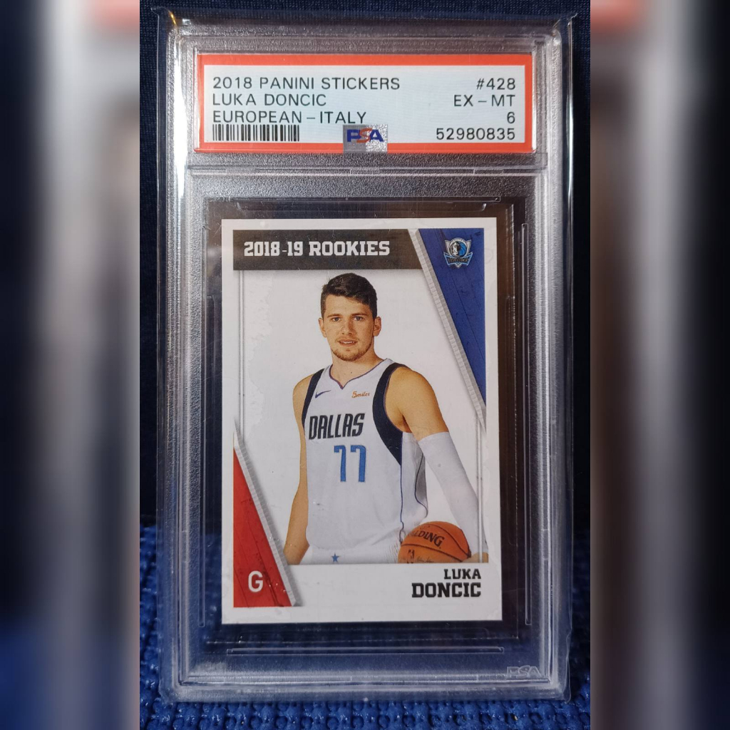 Luka Doncic Rookie PSA 6 NBA Card | Shopee Philippines