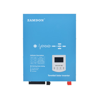 Zamdon 5KW 48V Toroidal Hybrid Off-grid Solar Inverter with 80A MPPT ...