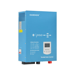 Zamdon 5KW 48V Toroidal Hybrid Off-grid Solar Inverter with 80A MPPT ...