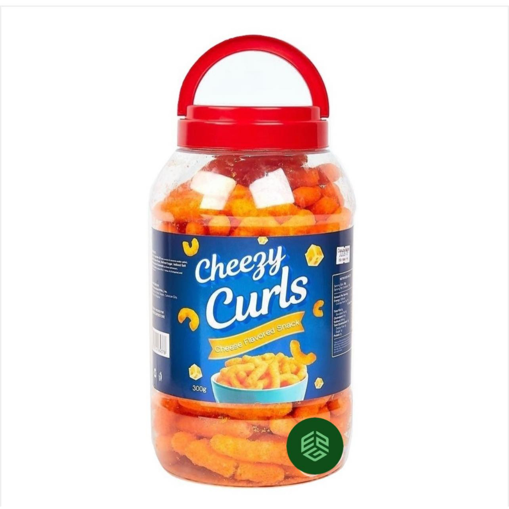 Cheezy Curls Cheese Flavored Snack 300g | Shopee Philippines