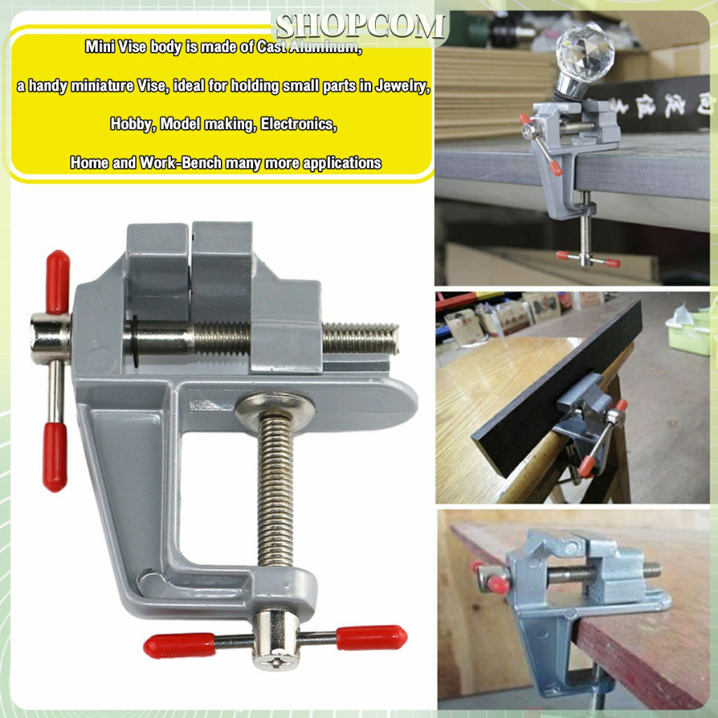 ShopCom DIY Mini Vise Household Drill Press Vice Clip For Clamping ...