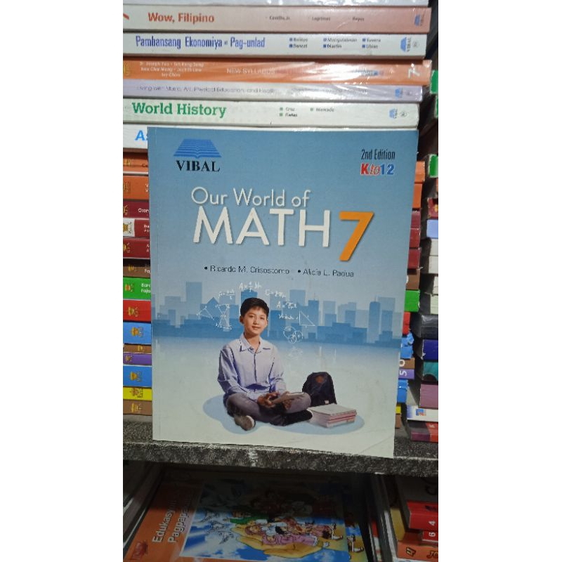 OUR WORLD OF MATH GRADE 7 (BRANDNEW | Shopee Philippines