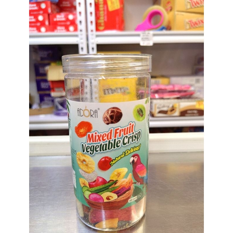 Mixed fruit vegetable crisp can 128 grams | Shopee Philippines