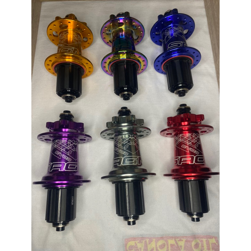 Sagmit Evo3 hubs 6 pawls 32H w/ thru axle convertion | Shopee Philippines