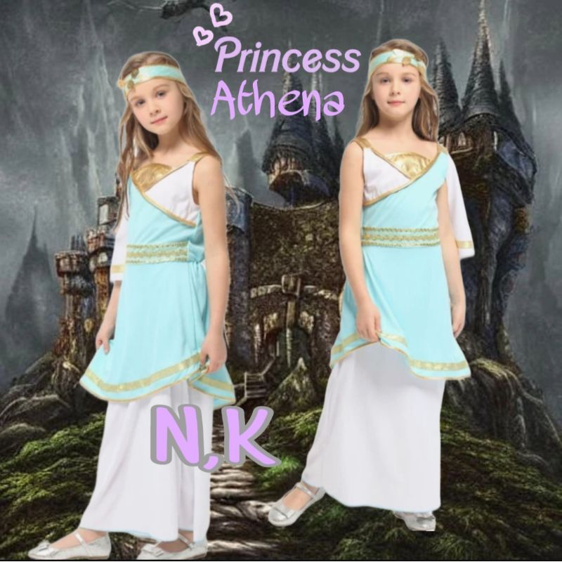 Princess Athena Costume For Kids | Shopee Philippines