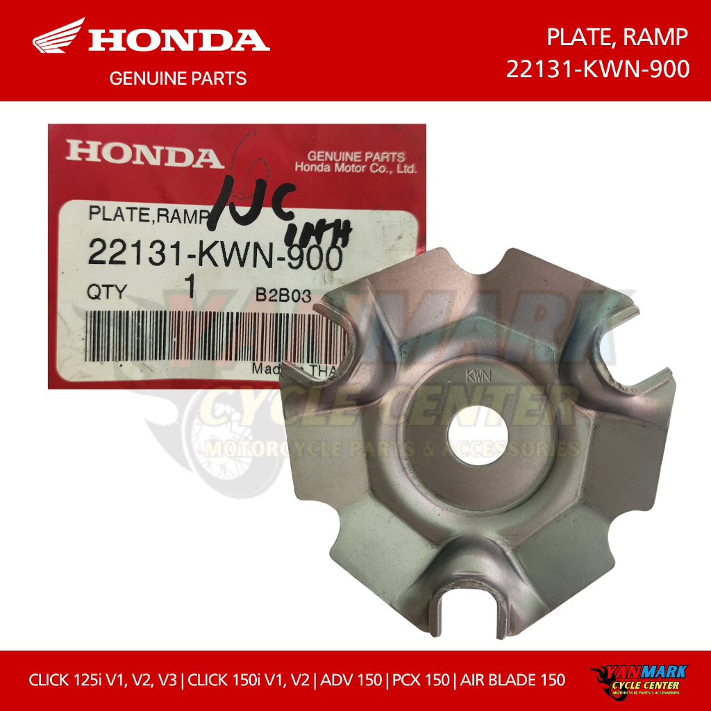 ORIGINAL HONDA - PLATE, RAMP - CLICK 125i | CLICK 150i | ADV 150 | PCX ...