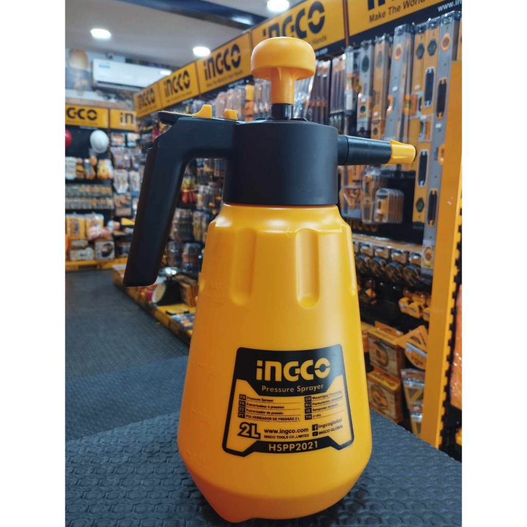 Ingco 2L Pressure Sprayer HSPP2021 HT-BINAN BIÑAN | Shopee Philippines