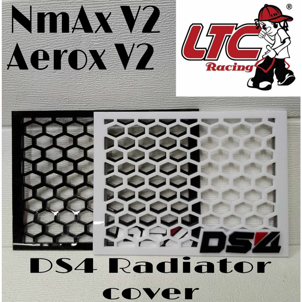 LTC - DS4 RADIATOR COVER FOR ( AEROX V2/NMAX V2 ) MOTORCYCLE ...