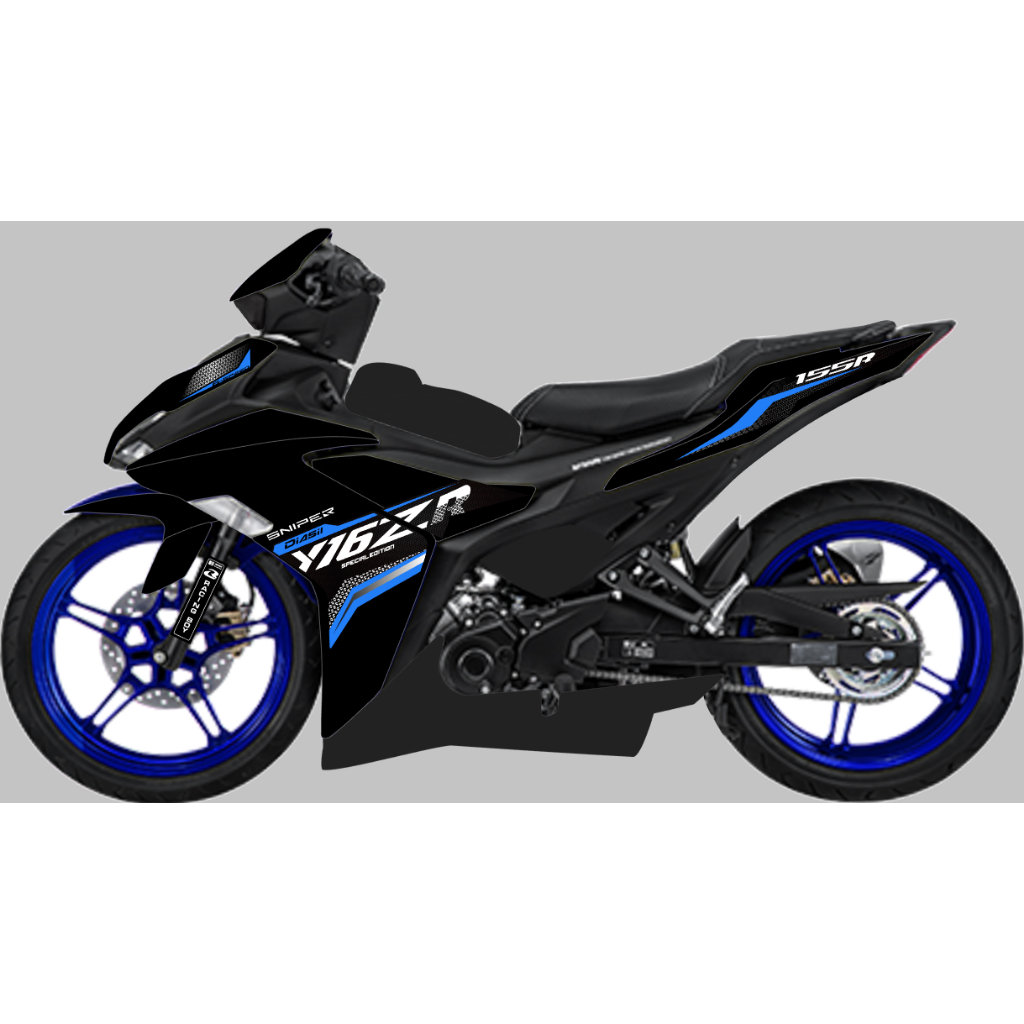 Sniper155 DECALS SPECIAL EDITION Y16ZR Waterproof Sticker | Shopee Philippines
