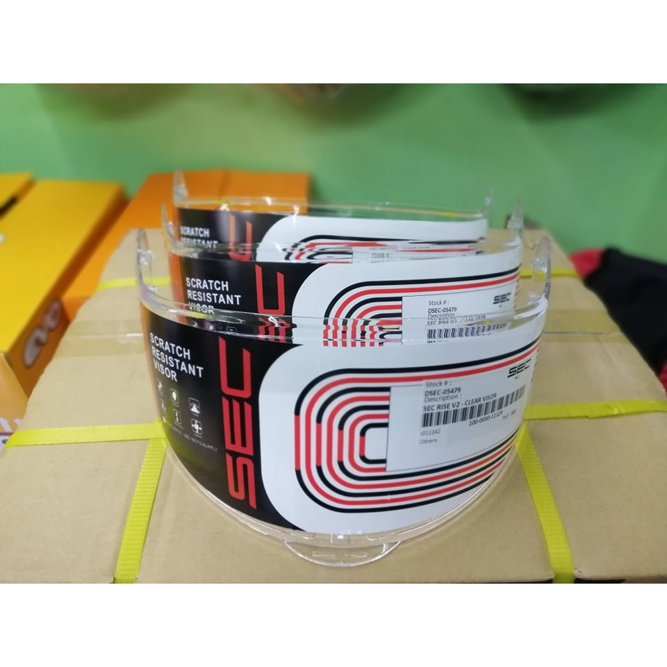 SEC Revolt v2 v3 Helmet Lens / visor for windstorm, whirlwind Blitzer ...