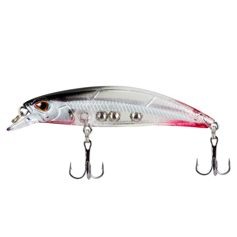 Fish bait Fishing Gear 6.5cm/7g Sinking Minnow Fishing Lure Water Long Throw Lure Hard Bait ...