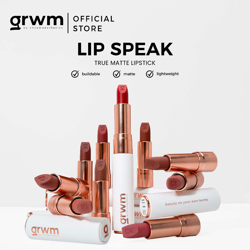 GRWM Cosmetics Lip Speak Collection | Shopee Philippines
