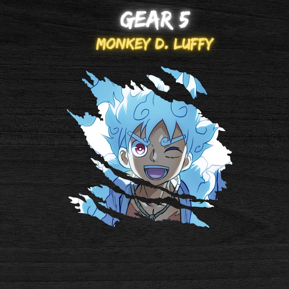 GEAR 5 LUFFY SCRATCH STICKER Vinyl Sticker One Piece | Shopee Philippines