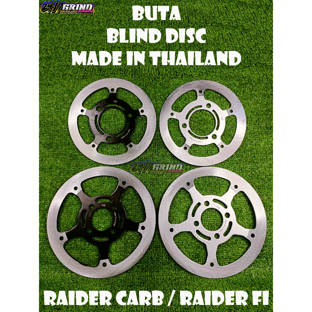 BUTA BLIND DISC FOR SUZUKI RAIDER 150 FRONT AND REAR MADE IN THAILAND ...