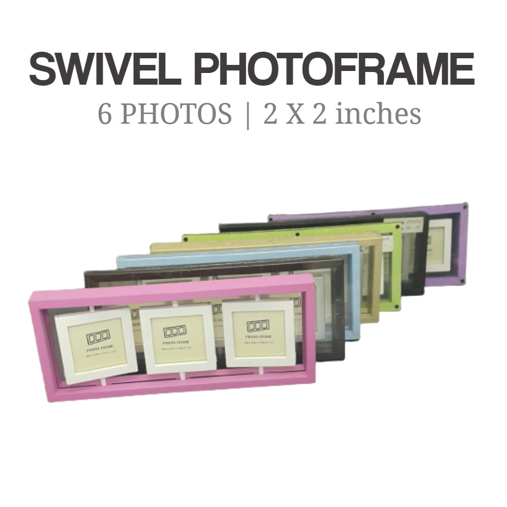 [Apex Imports] Multi-window Swivel Floating Picture Frame (2x2 / 2R ...