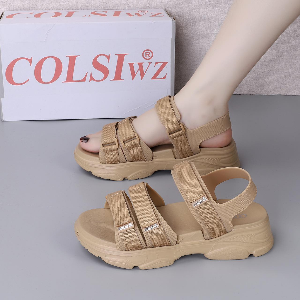 9968-21 New Colsi Wz Fashion Sandals for Women Simple Thick Bottom ...