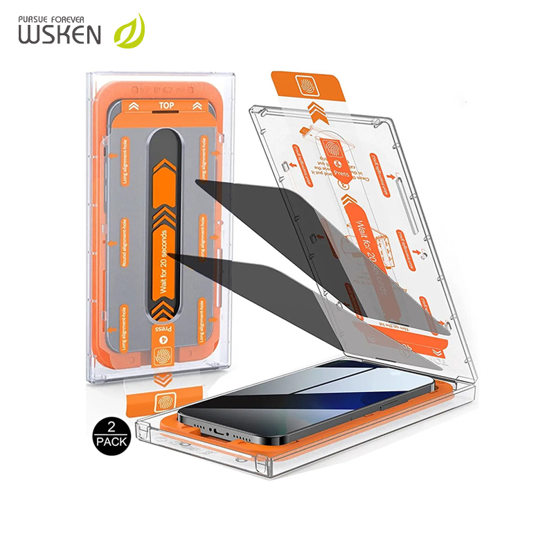 Wsken HD Full Cover Tempered Glass For iphone 15Promax/15Pro/15Plus/15 ...