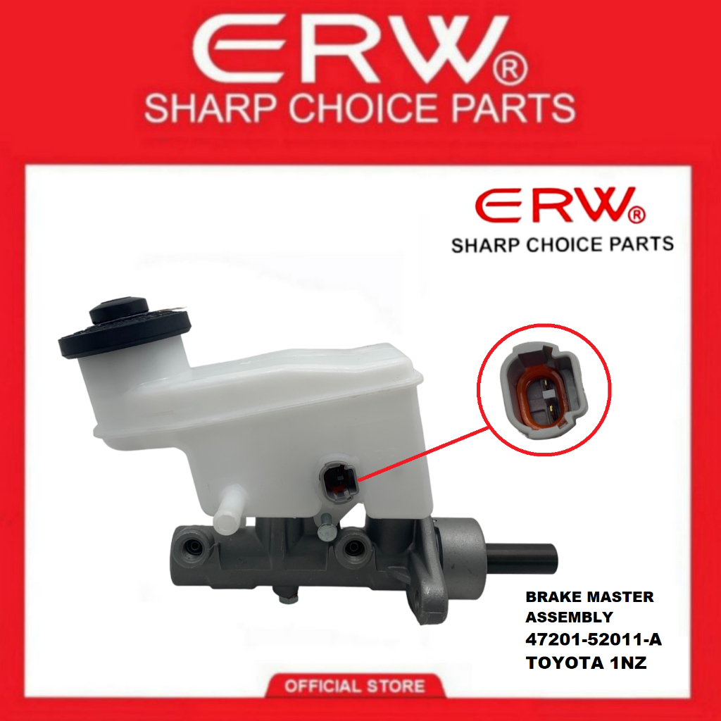 BRAKE MASTER ASSEMBLY TOYOTA 1NZ Replacement part no. ( 47201-52011-A ...