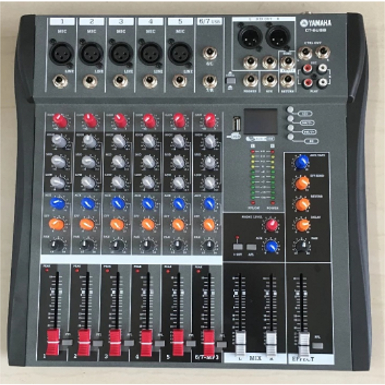 MIXER CT-6 USB BT 6 channel mixer w/ FREE RCA CABLE | Shopee Philippines