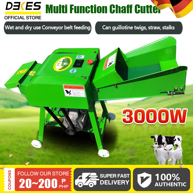 Shredder Forage Chopper Chaff Cutter Silage Cutter for Farm and ...