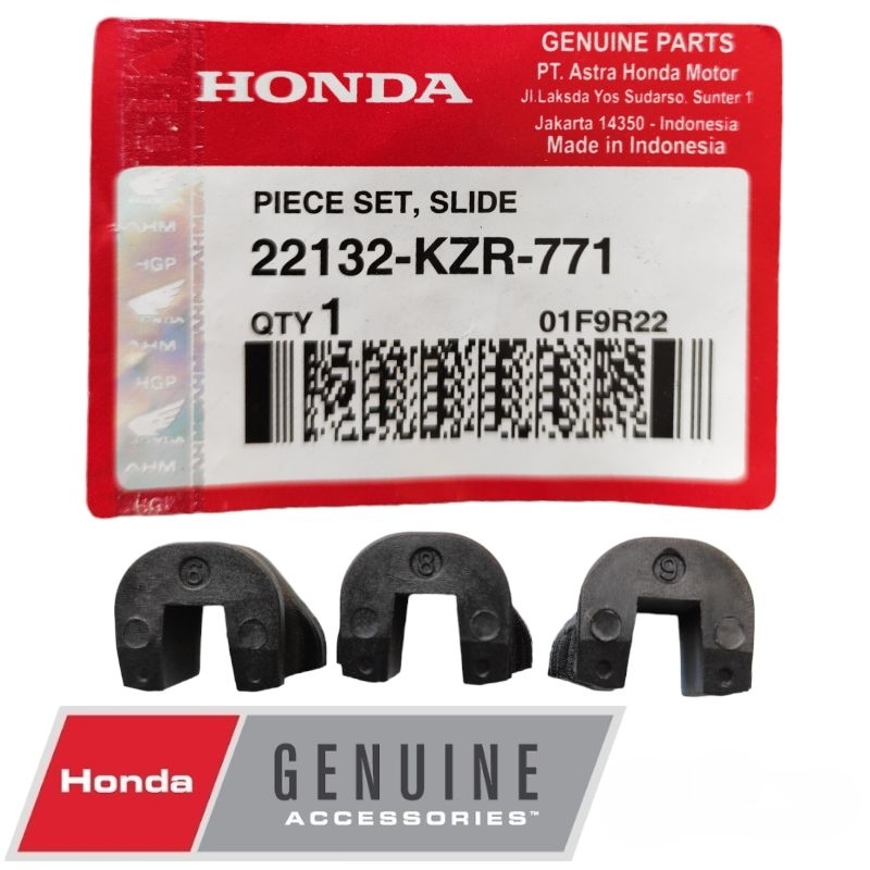 Slide Piece / Slider Piece honda 1 Set vario 125, vario 150 ( KZR ...