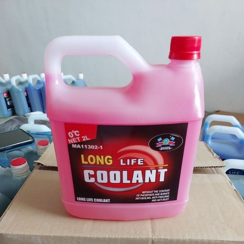 Long Life Radiator Coolant Green/Pink/Blue 2-Liters Marpa Brand ...