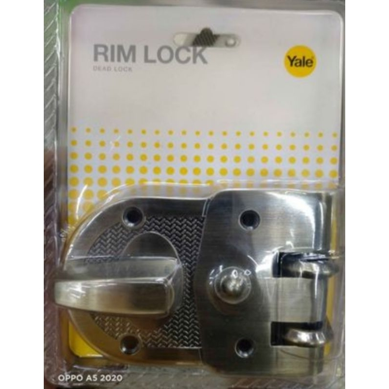 Yale Rimlock Deadlock W/Automatic Locking Features #V297 For Sliding ...