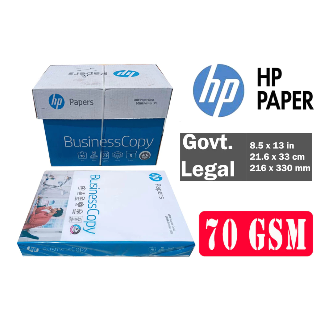 HP Premium Bond paper 70gsm Short , A4 , Long , 500 sheets | 1 ream ...