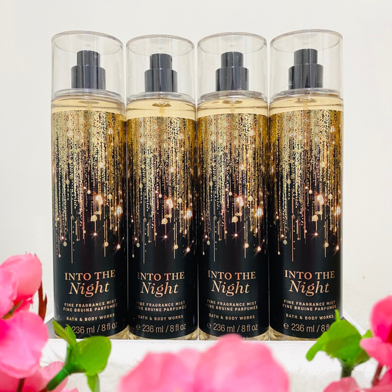 INTO THE NIGHT OLD PACK Original Bath N Body Fragrance Mist 236 ML ...