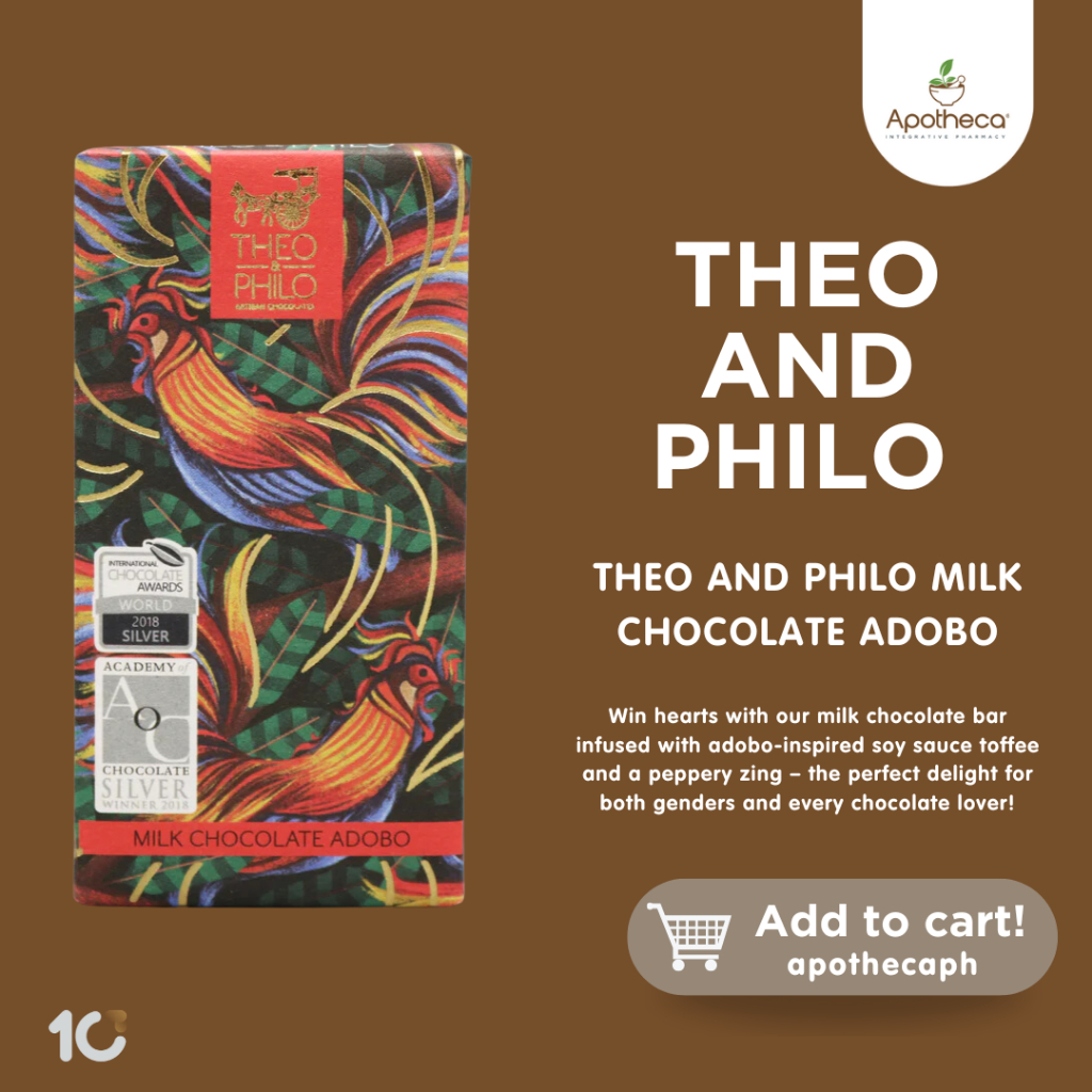 Theo and Philo Milk Chocolate Adobo 45g: Unique Filipino Flavor Fusion ...