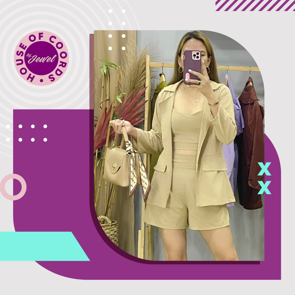 House Of Coords by Jewel ~ ODETTE Coords 3 in 1 | Shopee Philippines