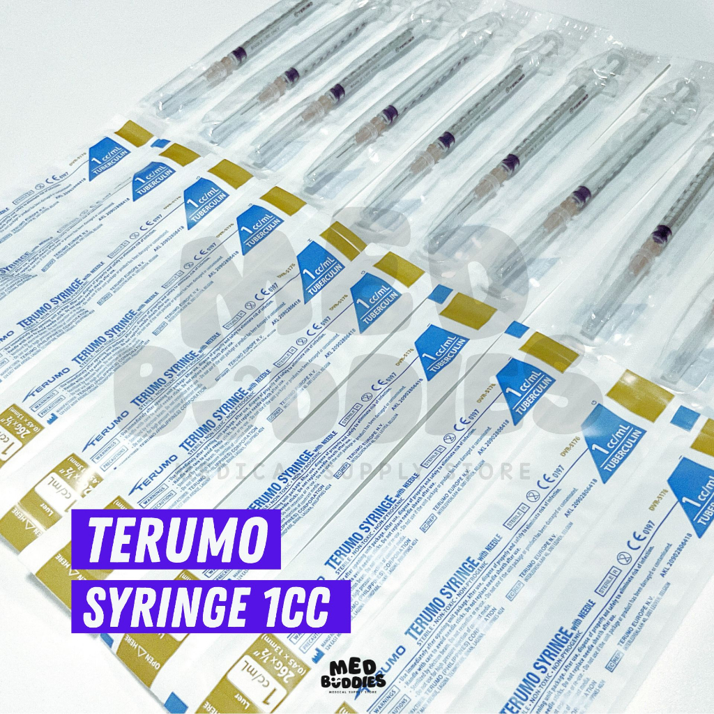 TERUMO Syringe 1cc / Tuberculin (50s / 100s) | Shopee Philippines