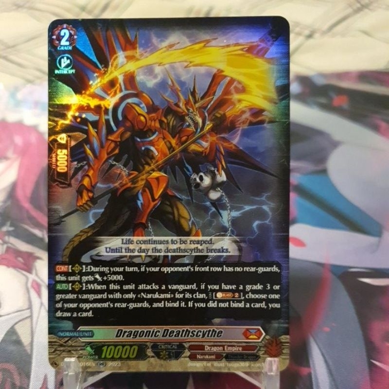 DRAGONIC DEATHSCYTHE RR DBT11 CARDFIGHT VANGUARD ENGLISH | Shopee Philippines