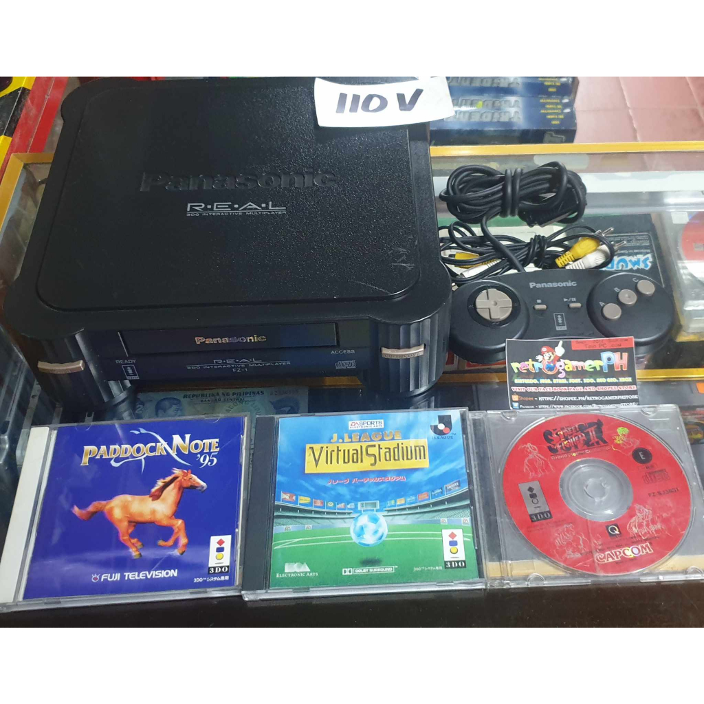 Panasonic 3DO FZ-1 Console Bundle | Shopee Philippines