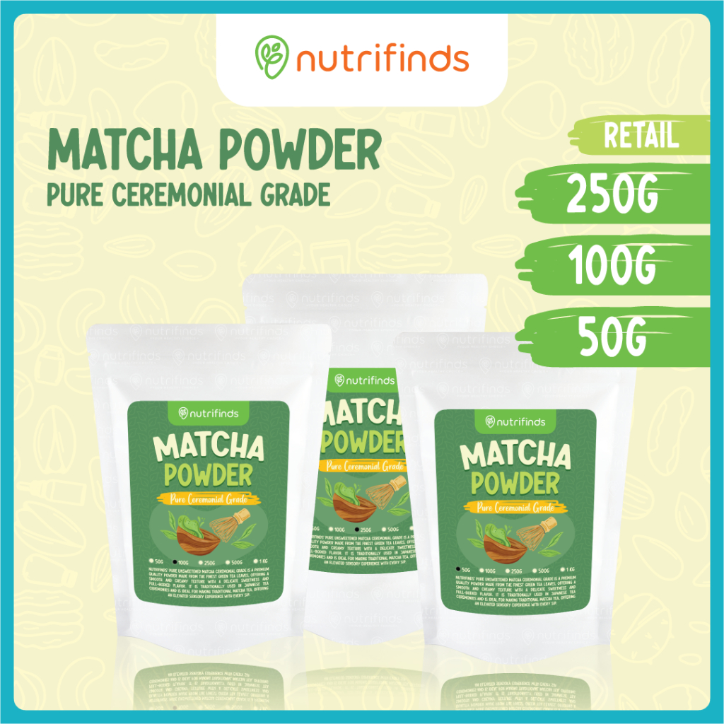 Nutrifinds® Pure Unsweetened Matcha - RETAIL | Shopee Philippines