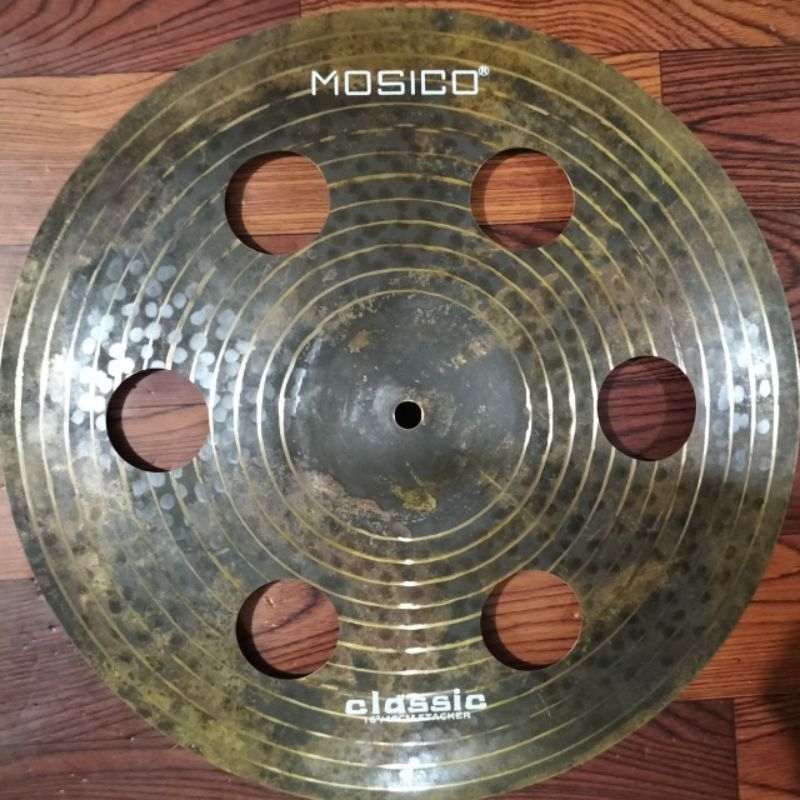 MOSICO CLASSIC OZONE CRASH 16 6HOLES CYMBALS B20 CAST BRONZE made by ...