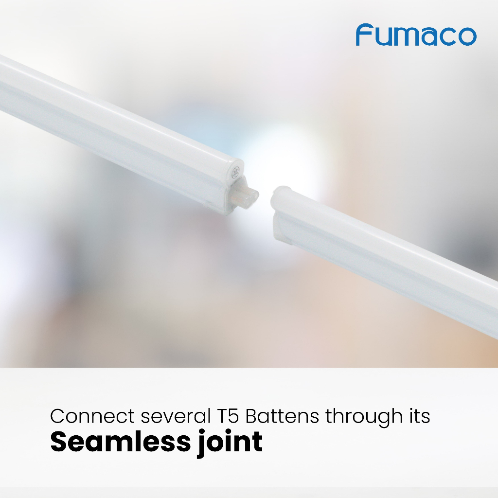 GE T5 ECO Led Tube Light Yellow White Tube Fluorescent Light Batten 1ft ...