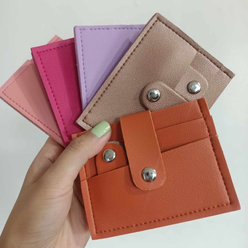 Card Holder Personalized leather with free cord holder | Shopee Philippines