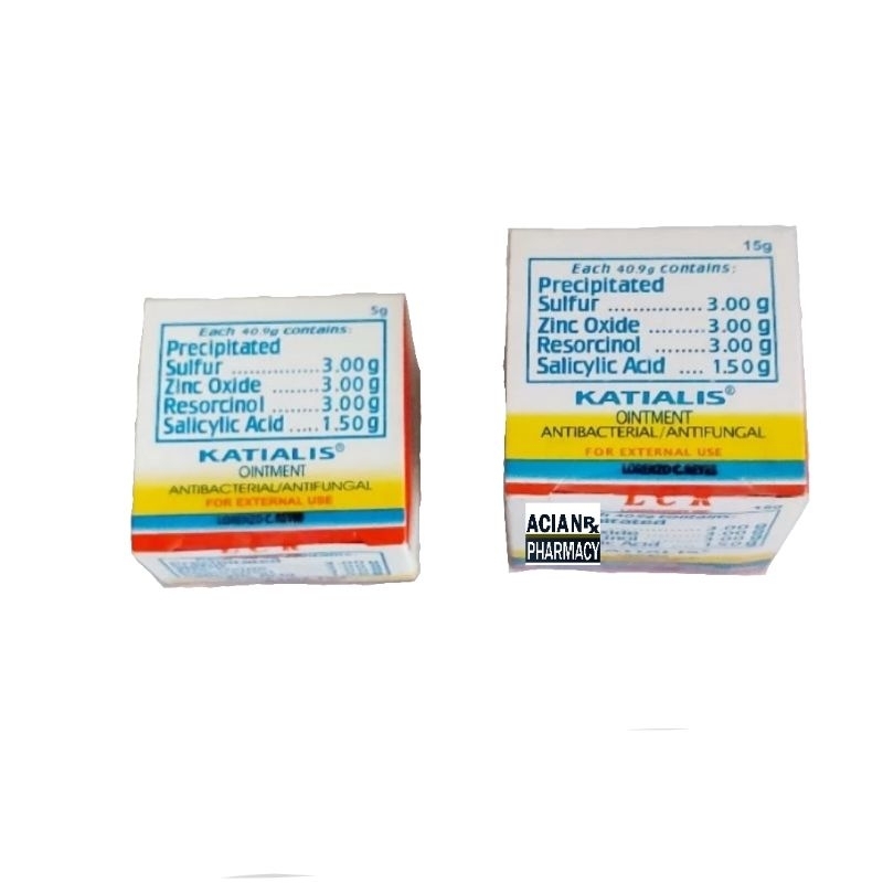 Katialis ointment 5g & 15g (antibac/antifungal) | Shopee Philippines