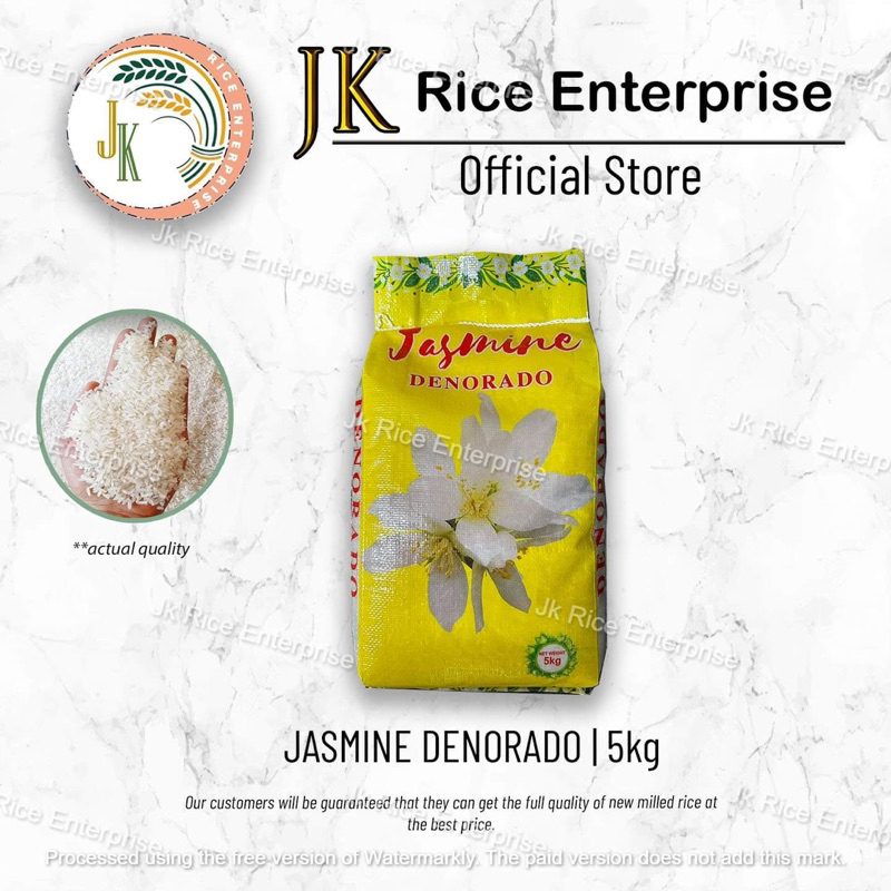 JASMINE DENORADO RICE 5KG | Shopee Philippines