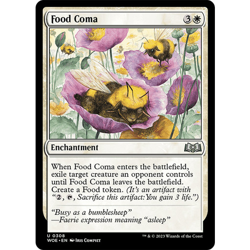 Food Coma (Jumpstart) - Wilds of Eldraine (WOE) | Shopee Philippines
