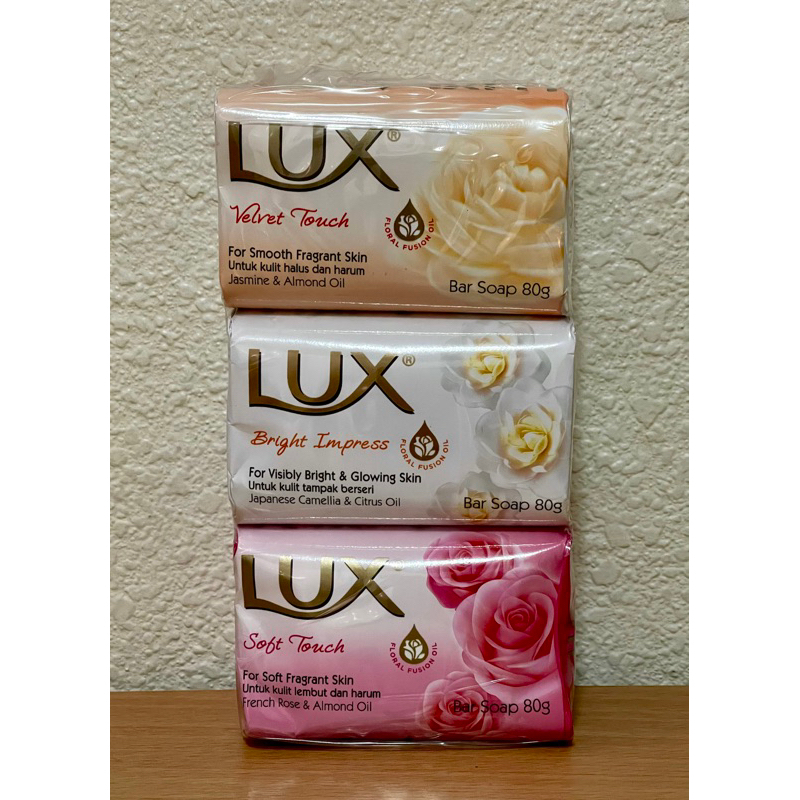 Lux Bar Soap 80g Imported from Singapore | Shopee Philippines