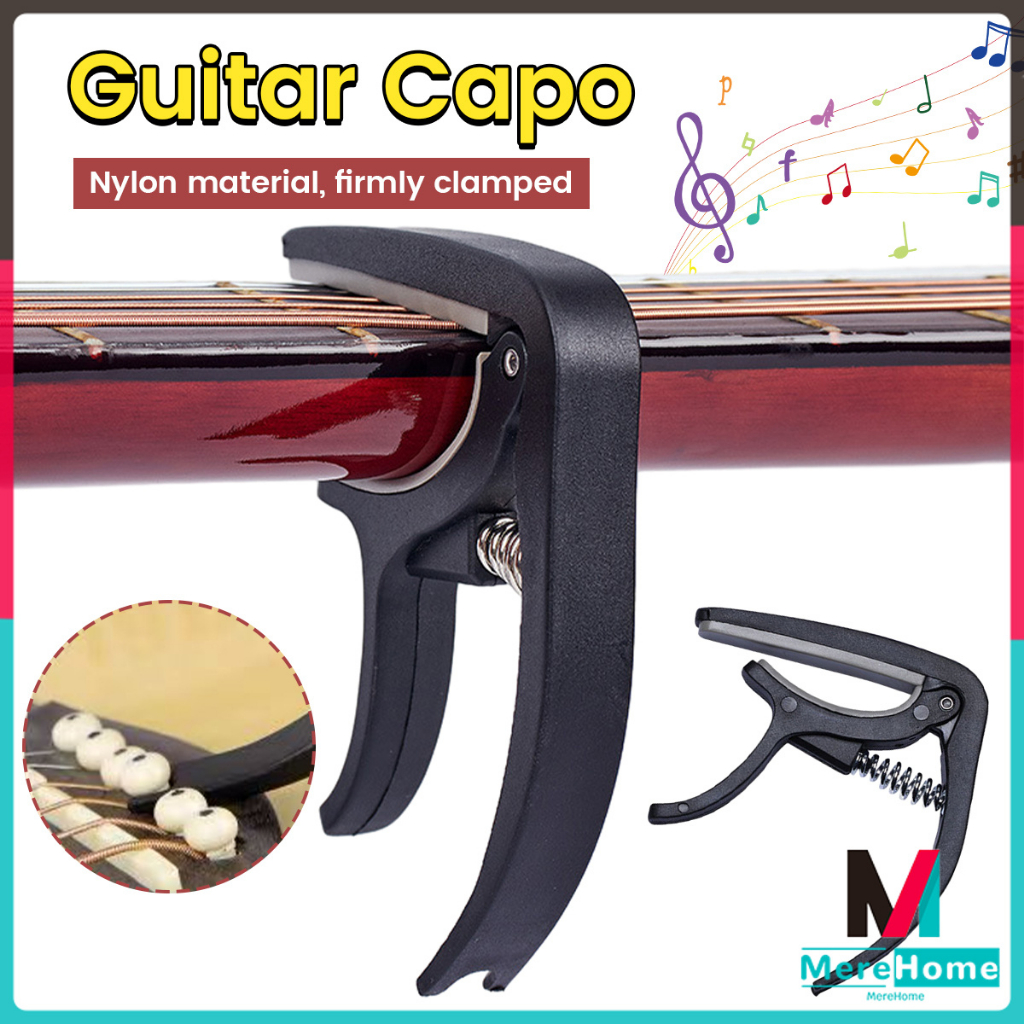 Guitar Capo Change Tune Quick Change Clamp for Ukulele Acoustic Guitar ...