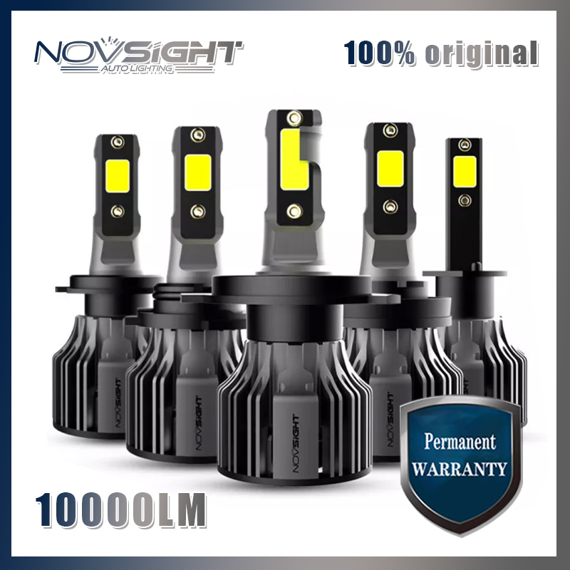 Original novsight N39 LED Headlight for Car H7 H11 led Bulb 12V 72W ...