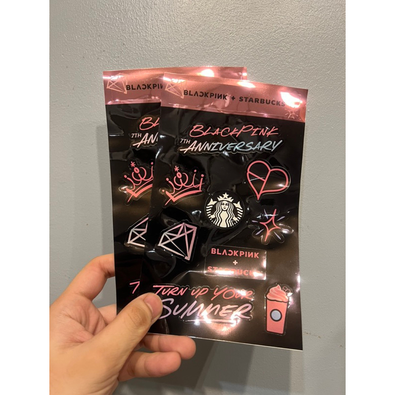 Starbucks Blackpink (Starbucks Black Pink Stickers) | Shopee Philippines