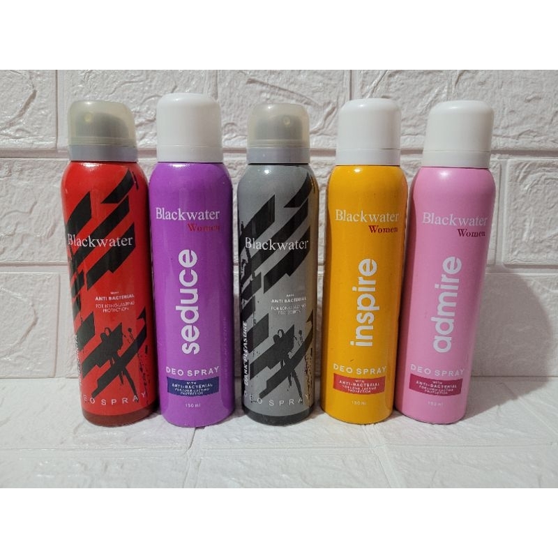 Black WATER DEO SPRAY (150ML) | Shopee Philippines