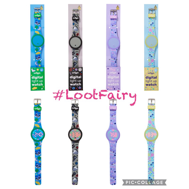 Smiggle Besties Light Up Digital Watch | Shopee Philippines