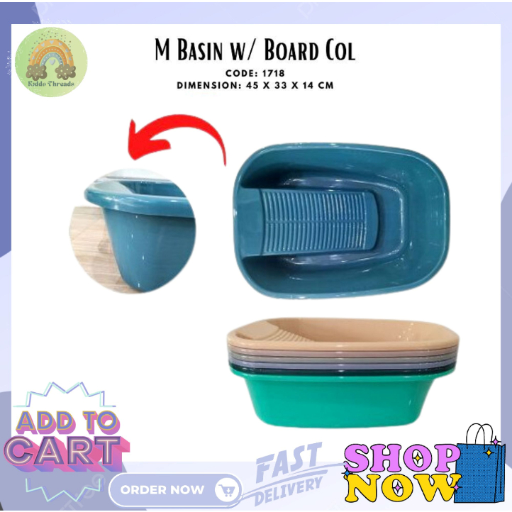 Washboard Washing Clothes Hand Wash Board - Bucket, Basin For Laundry ...
